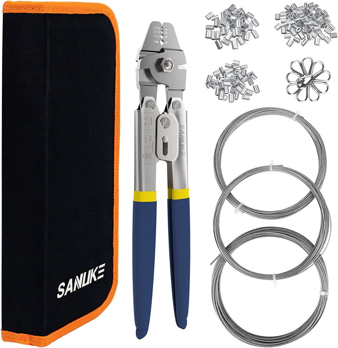 wire rope crimping tool swaging tool – sanuketools