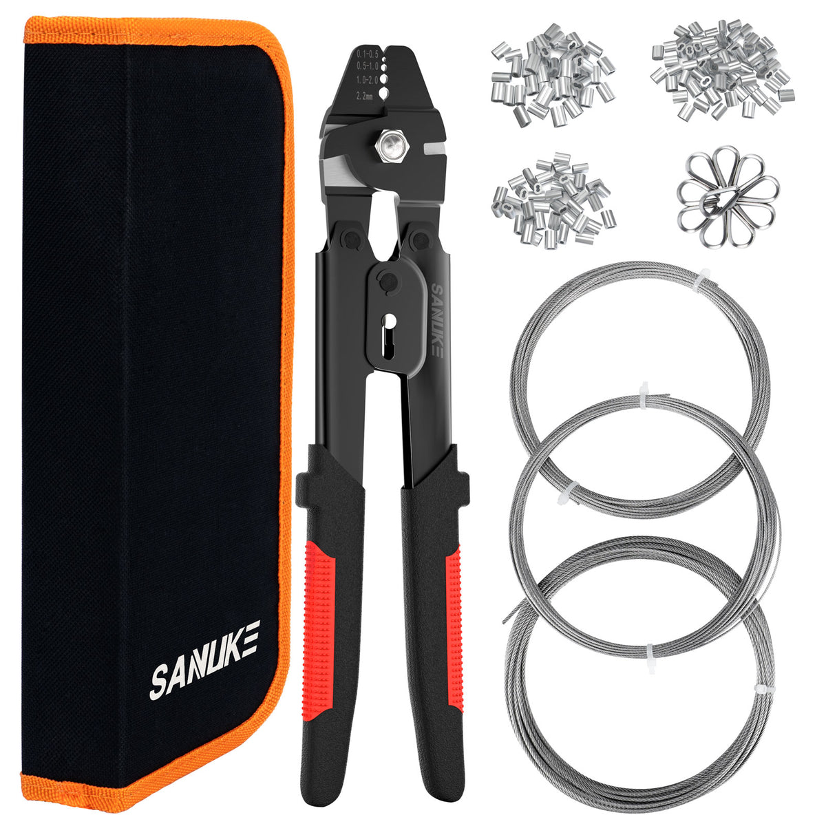 wire rope crimping tool swaging tool – sanuketools
